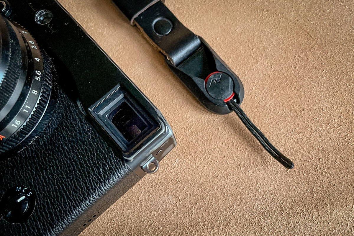 Horween Leather Wrist Strap - Quick Release Anchor | 595strapco